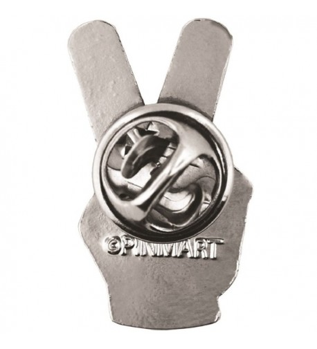 Pinmarts Gay Pride Peace Sign Finger Lgbt Enamel Lapel Pin Ch12mxt38qe